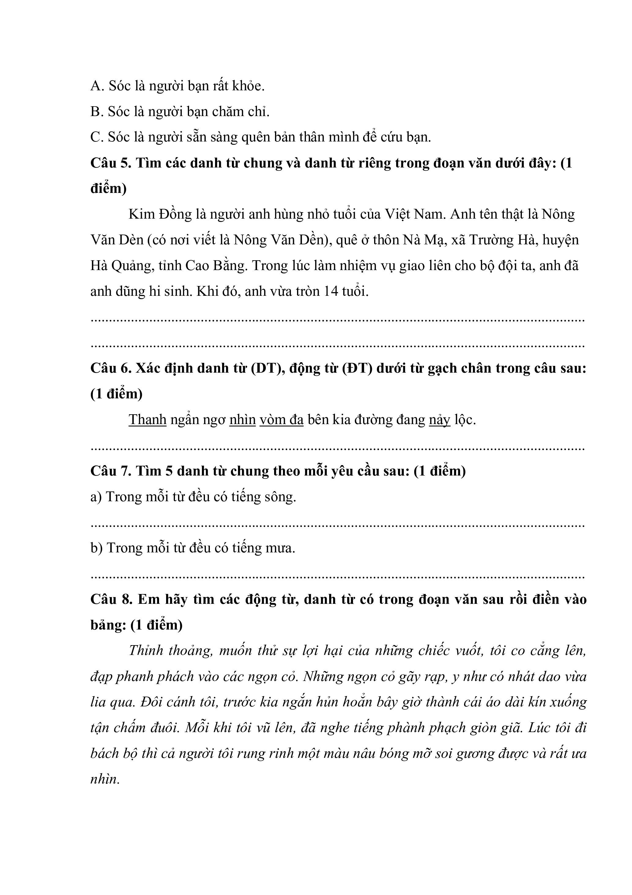 Bộ 30 đề thi giữa kì 2 Tiếng Việt lớp 4 Kết nối tri thức có đáp án | ZIP