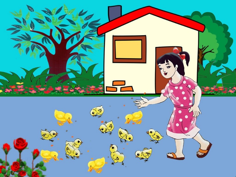 Tìm haidanh từ, động từ và tính từ xuất hiện trong bức tranh sau: (1 ...