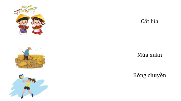 Nối đúng các hình sau: