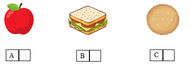 Listen and tick (√) the box. There is one example.
