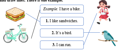 Read and draw lines. There is one example.